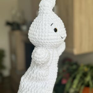 Crochet Ghost Hand Puppet Pattern PDF | Halloween Crochet Pattern | Amigurumi Ghost Plushie ...