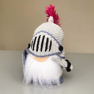 Knight Gnome Crochet Pattern PDF Knight Amigurumi Knight Pattern ...