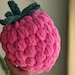 Giant Raspberry Crochet Pattern PDF Crochet Berry Pattern Raspberry ...