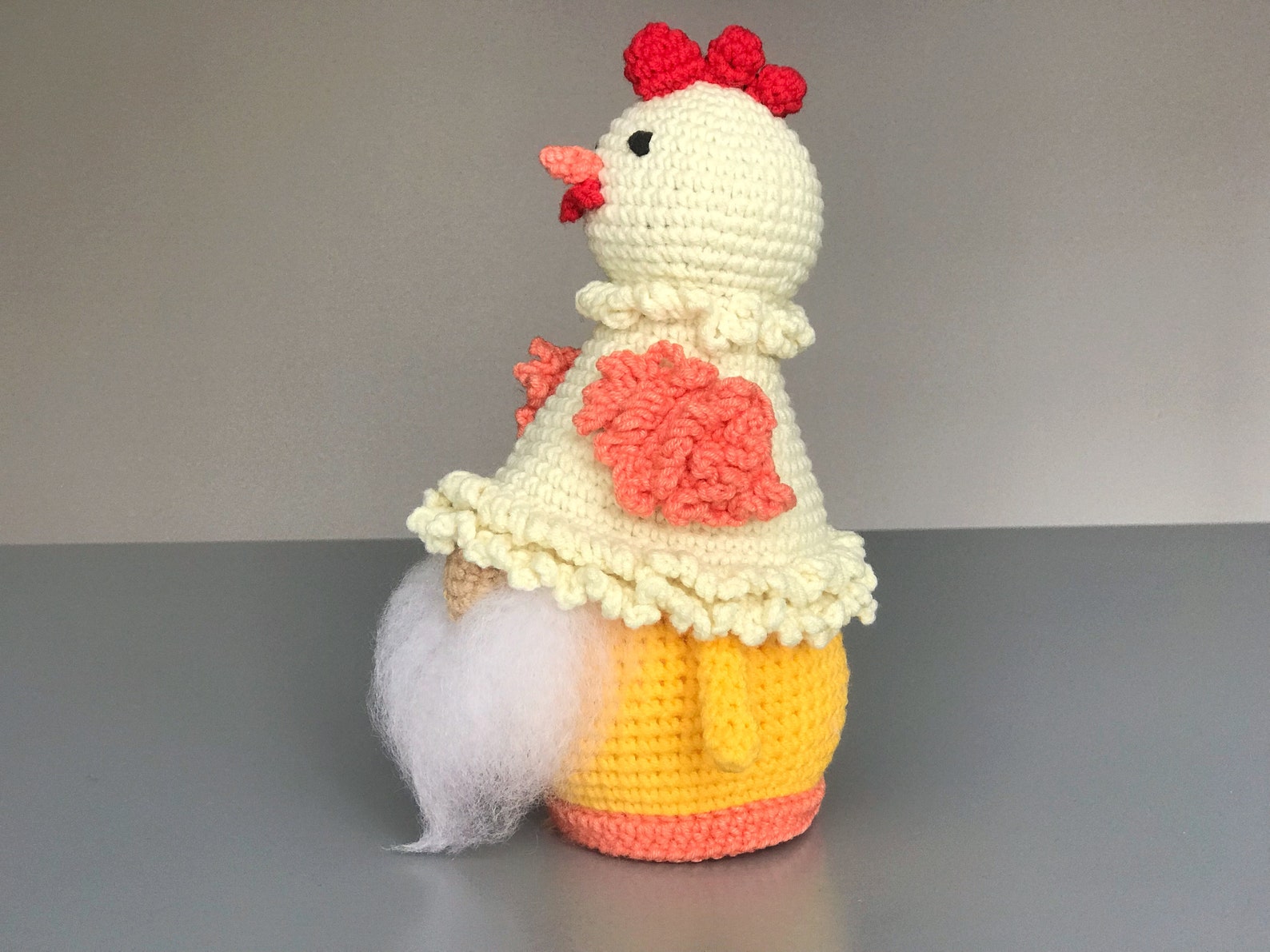Easter Chicken Gnome Crochet Pattern PDF Chicken Egg Pattern Easter ...