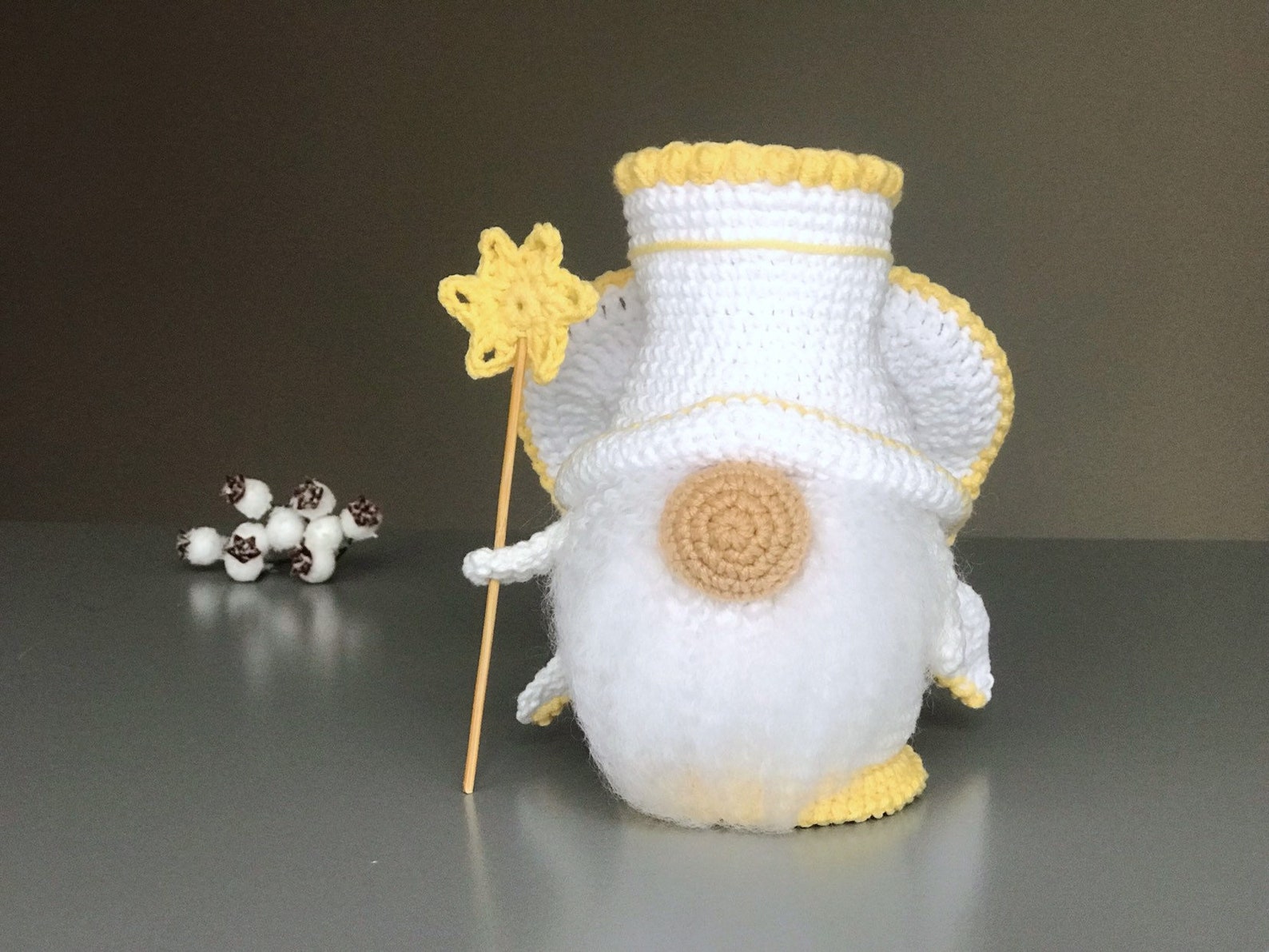 Angel Gnome Crochet Pattern PDF Christmas Angel Gnome Pattern - Etsy