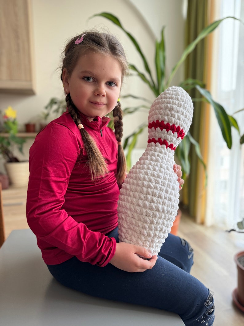 Giant Bowling Pin Crochet Pattern PDF Amigurumi Bowling Pin Giant Toys ...