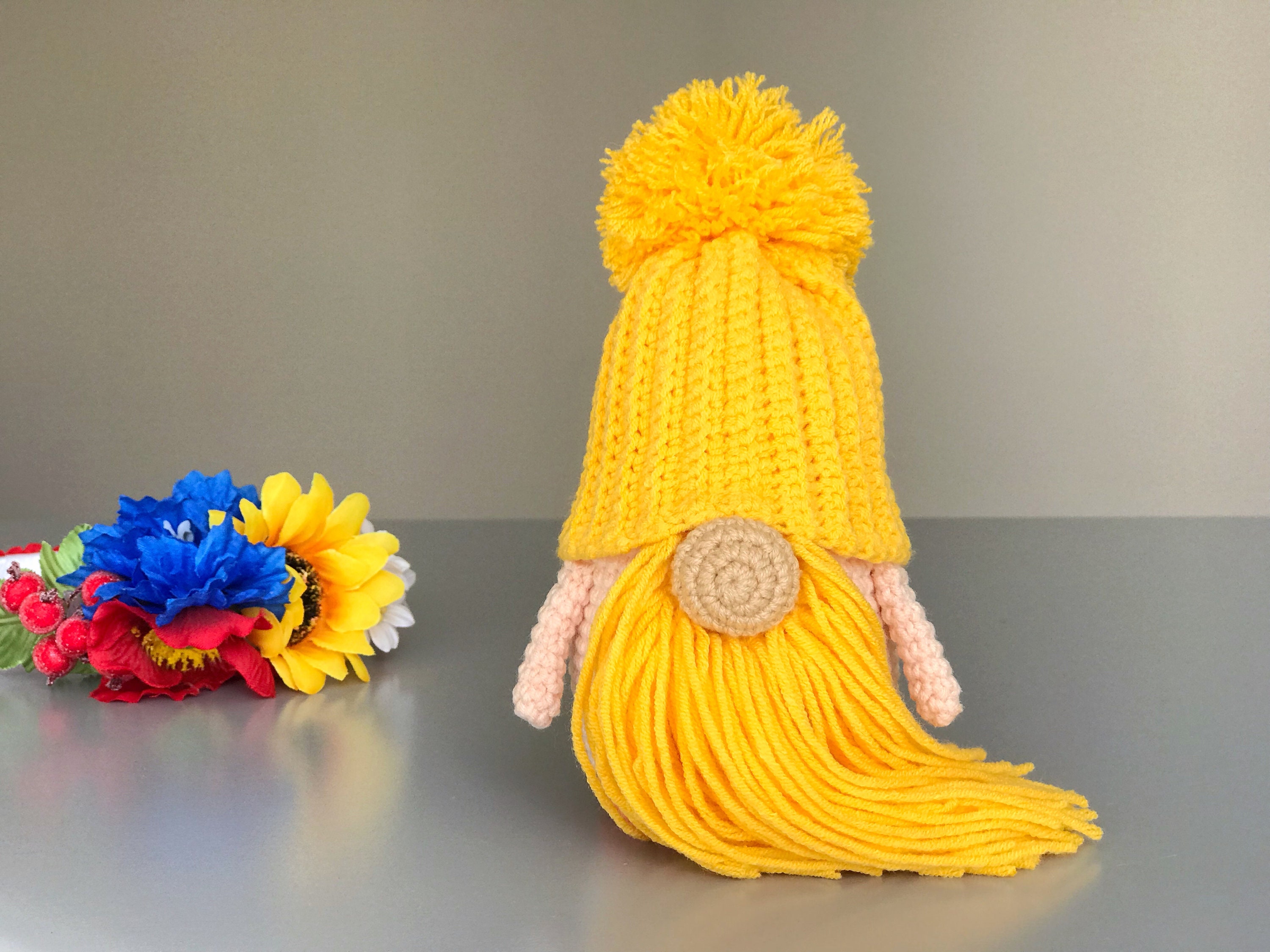 Easter Gnome Crochet Pattern PDF Crochet Chicken Gnome Easter - Etsy