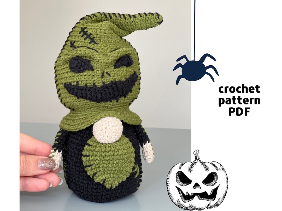 Oogie Boogie Gnome Pattern PDF C Rochet Monster Amigurumi Pattern ...