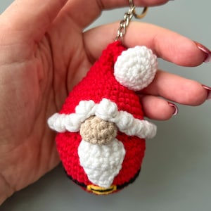 Christmas Keychains Gnomes Patterns PDF Crochet Keychain Patterns ...
