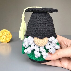 Graduate Gnome Pattern PDF Graduation Diy Gift Alumnus Gnome Graduate ...
