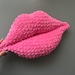 Crochet Giant Lips Pattern PDF Crochet Lips Pillow Pattern Crochet ...
