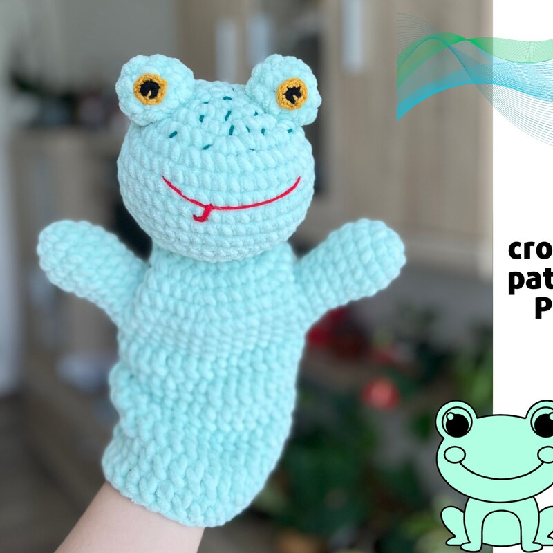 Frog Hand Puppet - Etsy