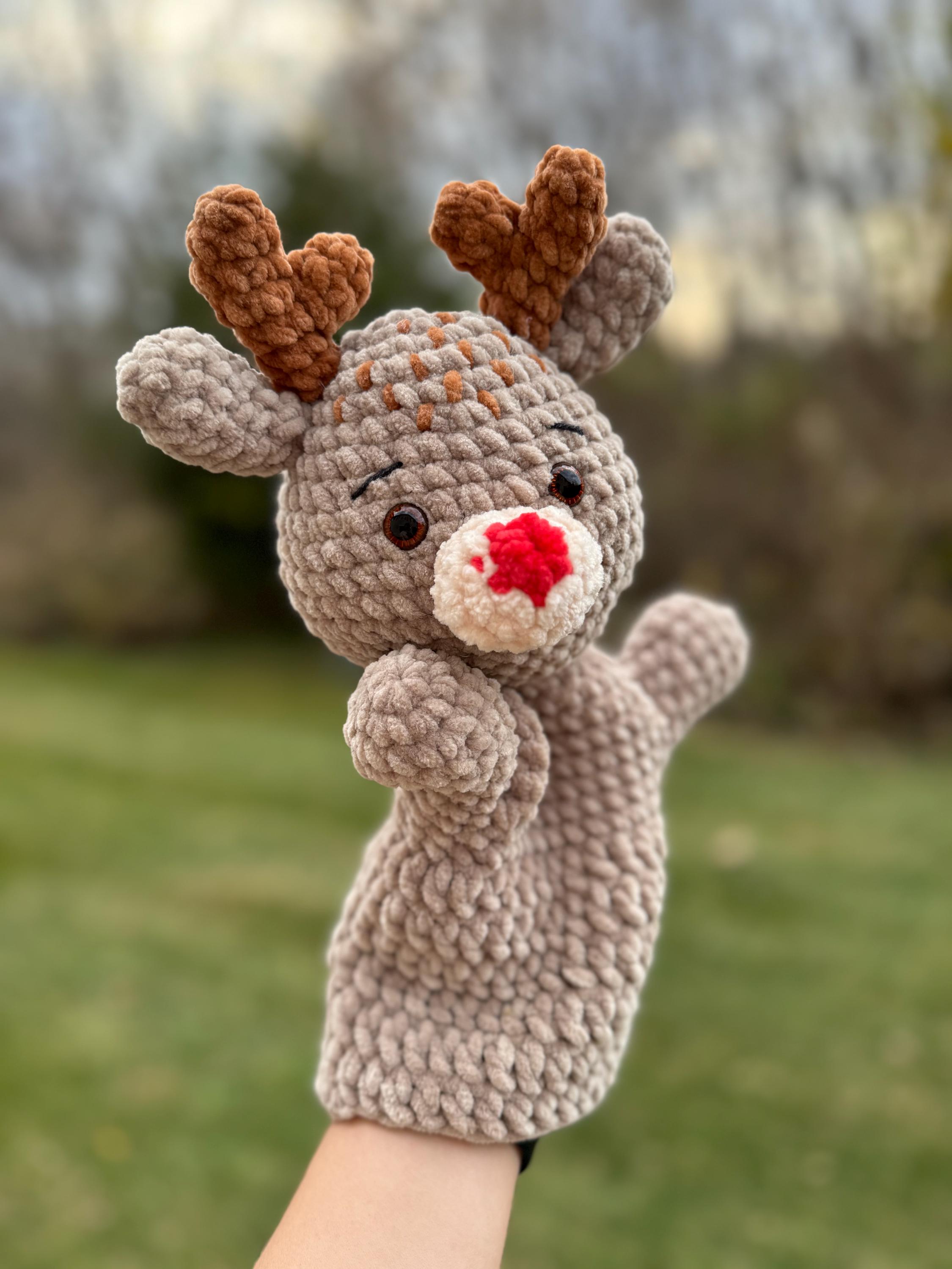 Crochet Hand Puppets Bundle Patterns PDF Animals Puppets for ...