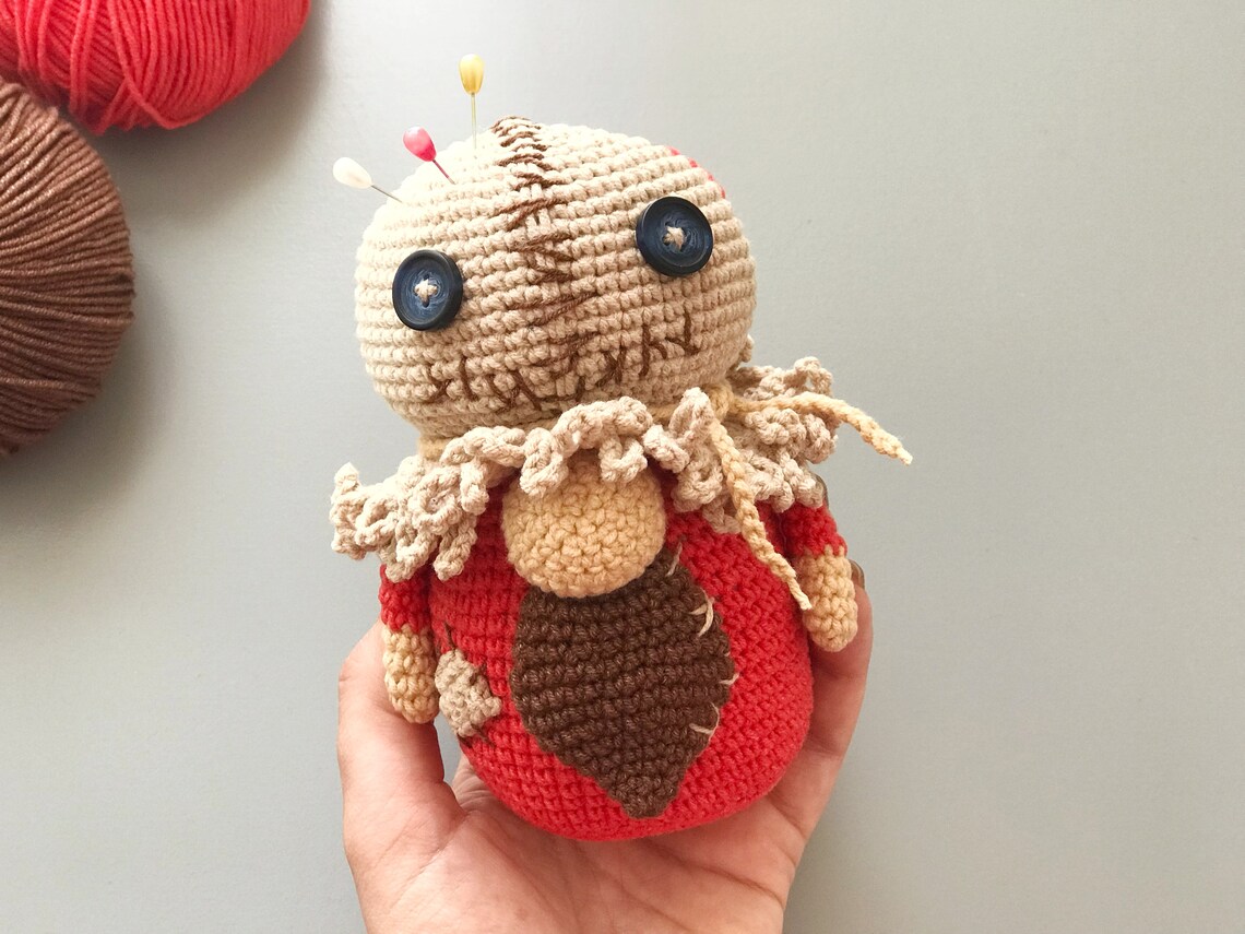 Amigurumi Sam Gnome Crochet Pattern PDF Creepy Sam Halloween | Etsy