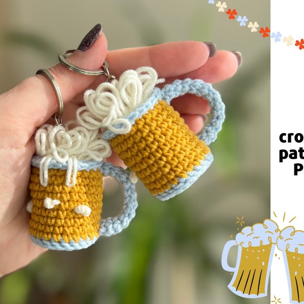 Beer Keychain - Etsy
