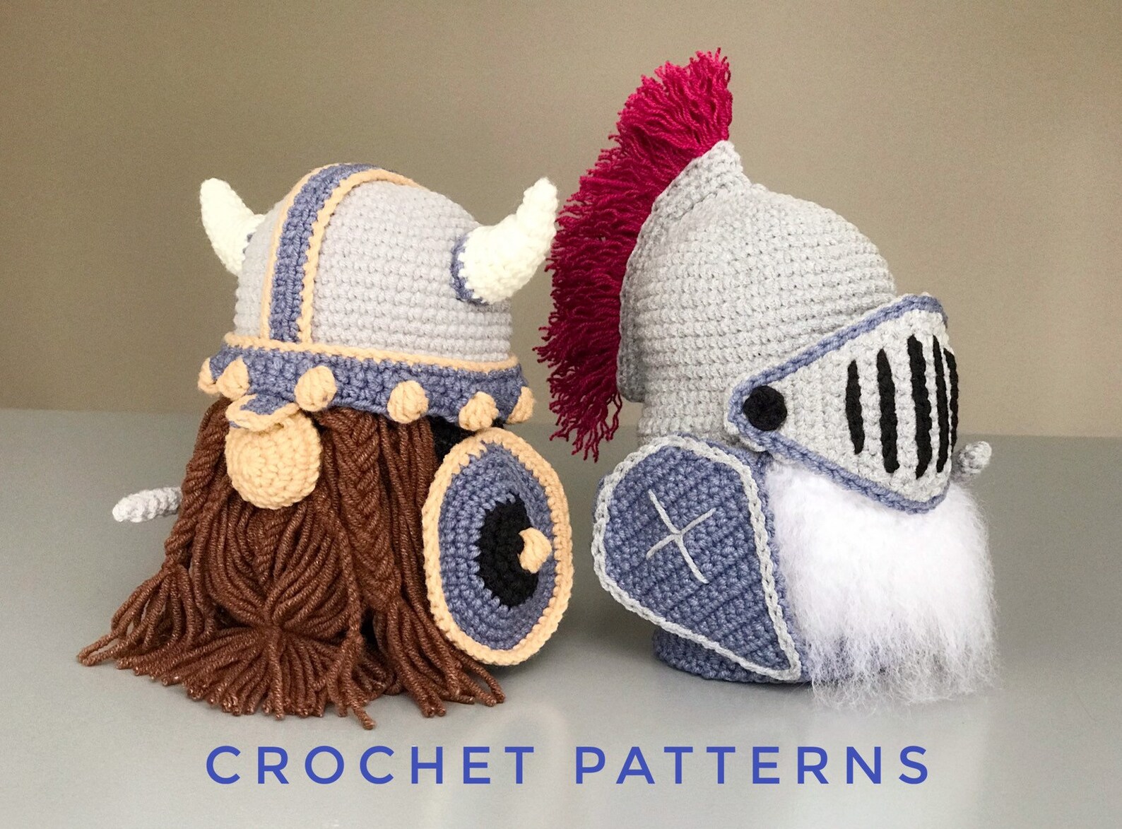 Knight Gnome Crochet Pattern PDF Knight Amigurumi Knight Pattern ...