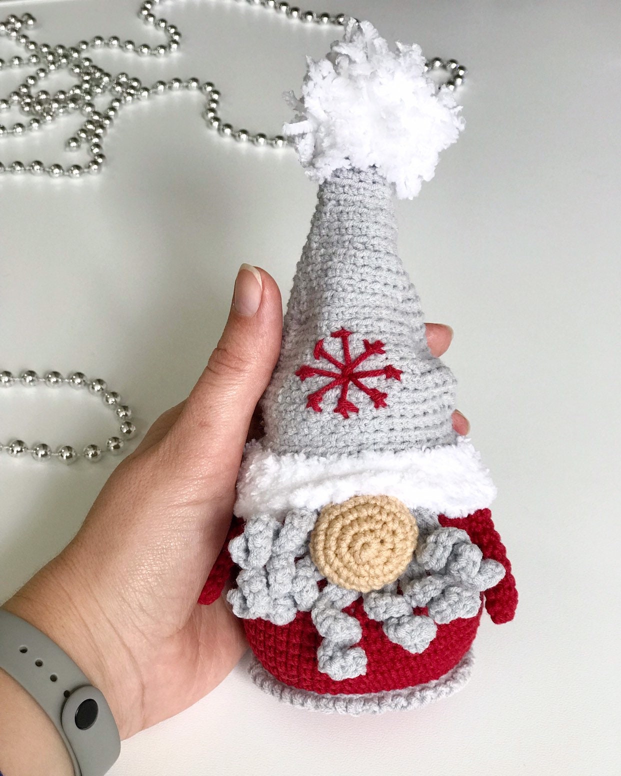 Christmas crochet gnome pattern PDF Scandinavian Gnome Pattern | Etsy