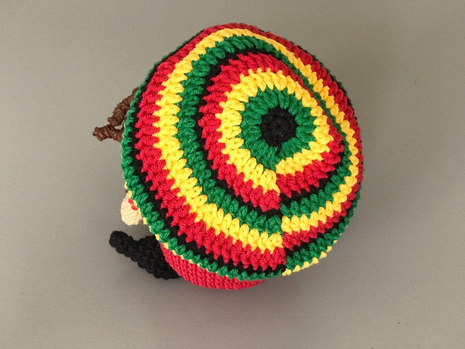 Crochet Rasta Gnome Pattern PDF Smoker Amigurumi Pattern Green - Etsy