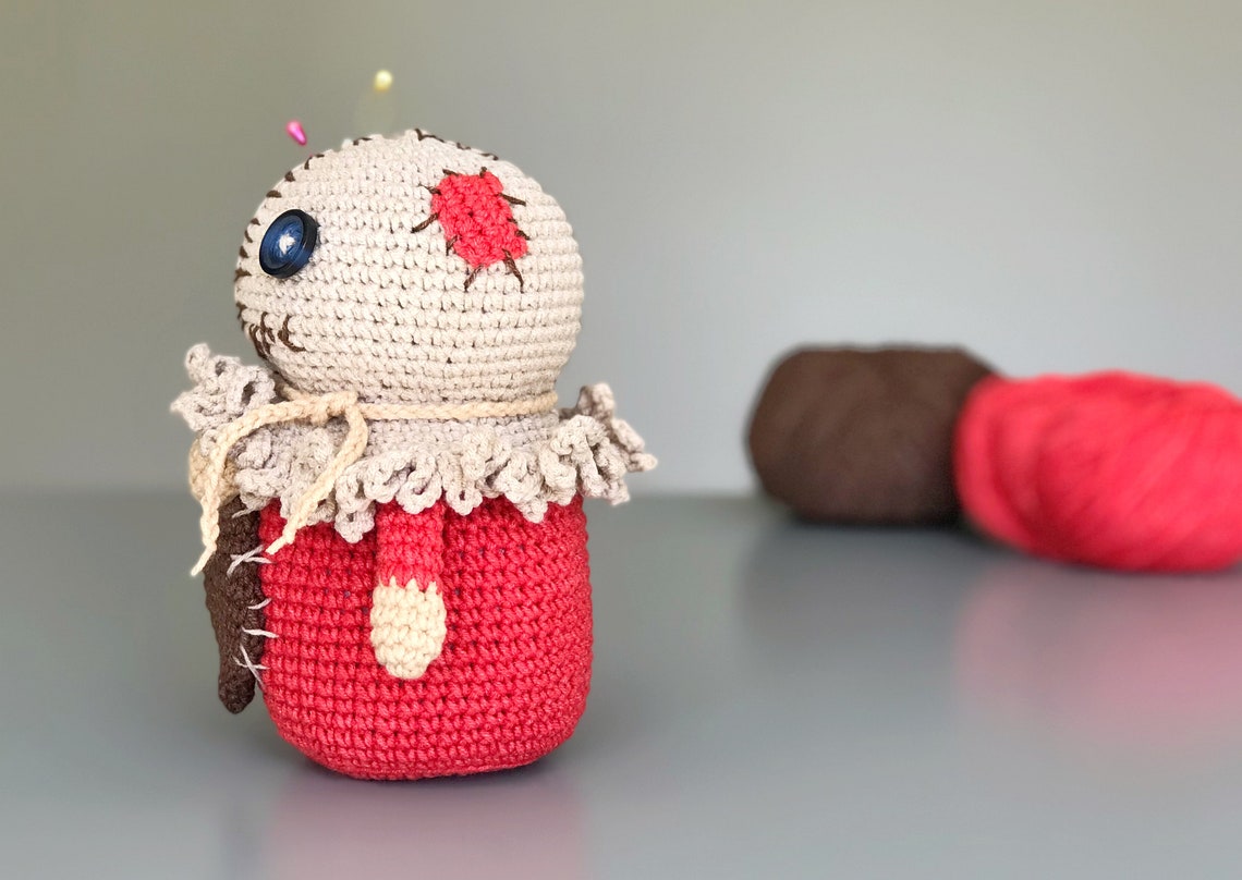 Amigurumi Sam Gnome Crochet Pattern PDF Creepy Sam Halloween | Etsy