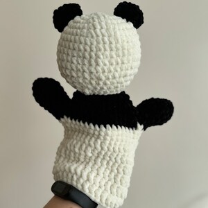 Panda Hand Puppet Pattern PDF Crochet Panda Pattern Crochet Toys for ...