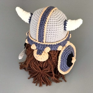 Viking Gnome Crochet Pattern PDF Viking Amigurumi Pattern Norse Gnome ...