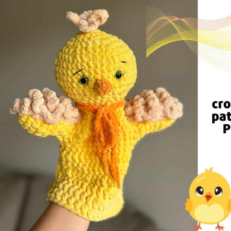 Chicken Puppet - Etsy