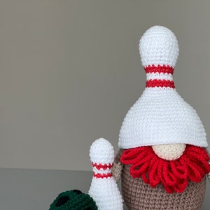 Crochet Bowling Gnome Pattern PDF Amigurumi Bowling Pattern Crochet ...