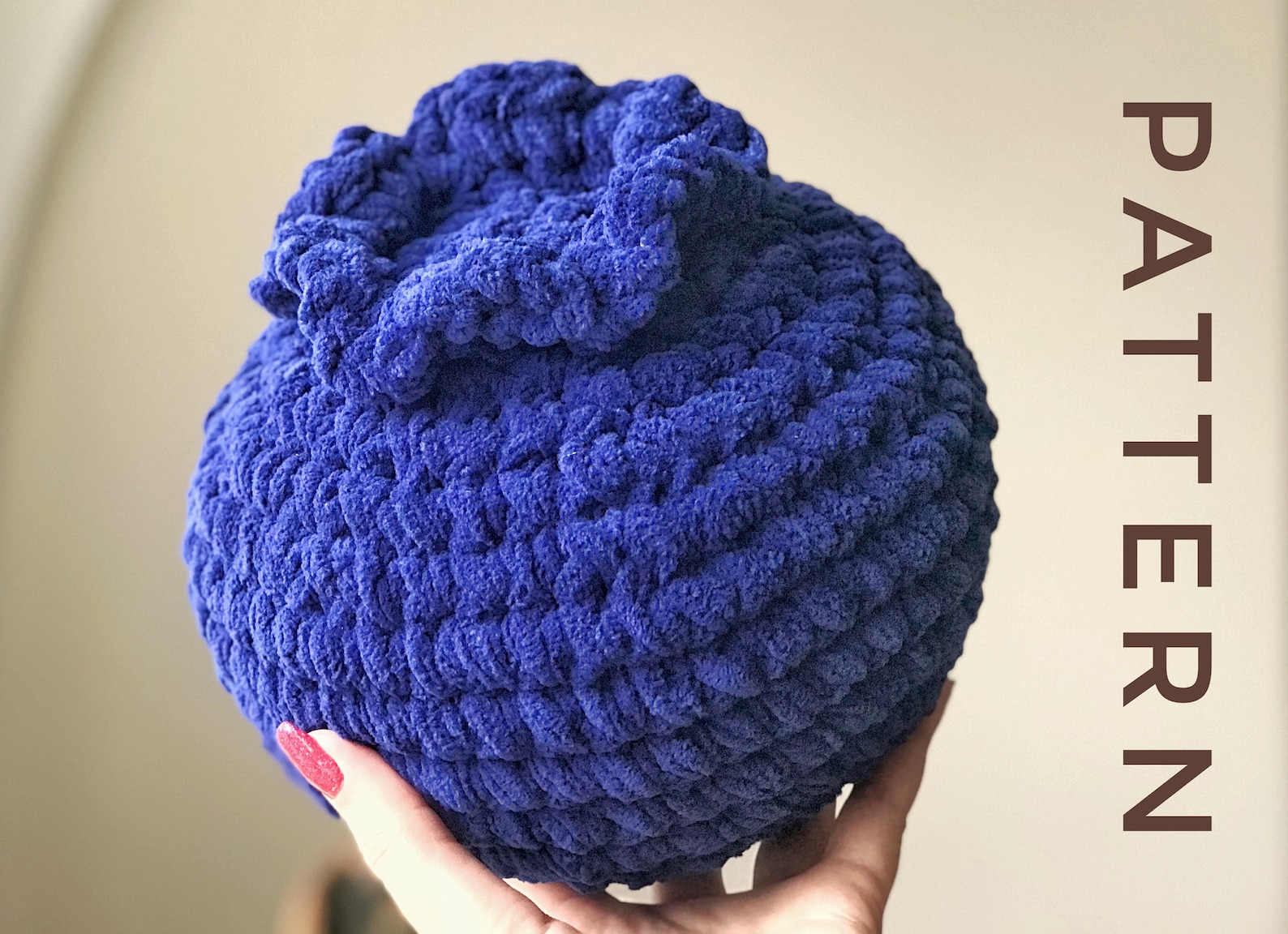 Giant Blueberry Crochet Pattern PDF Crochet Berry Pattern Easy Berry ...