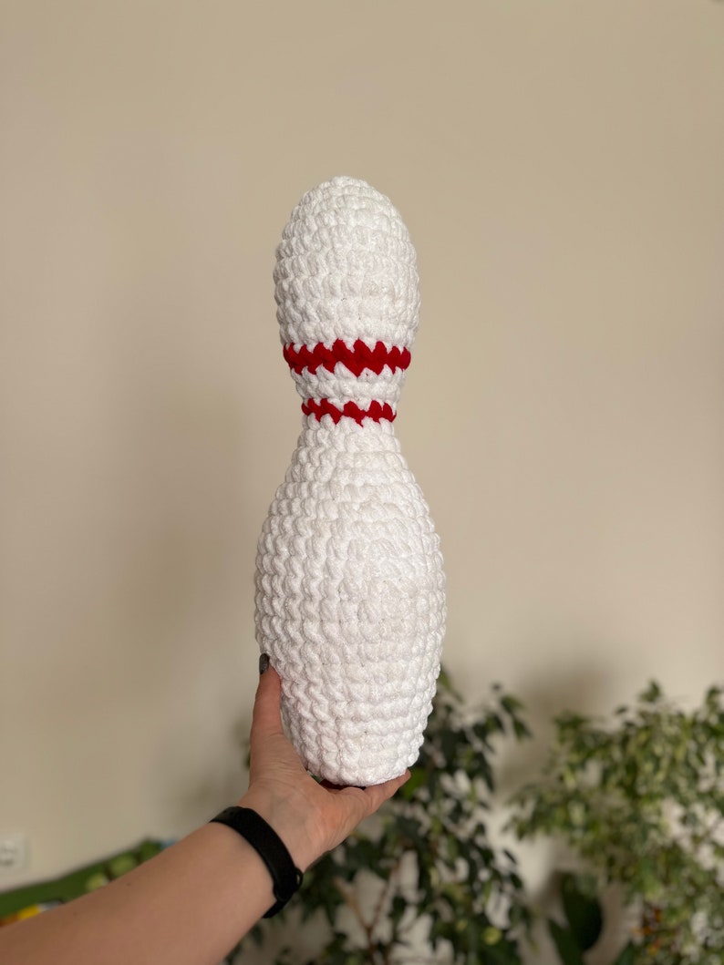 Giant Bowling Pin Crochet Pattern PDF Amigurumi Bowling Pin Giant Toys ...