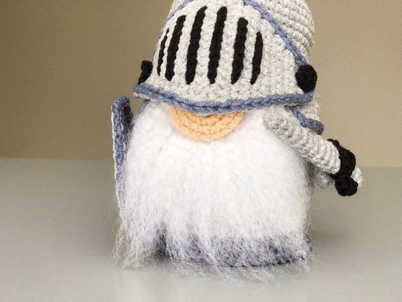 Knight Gnome Crochet Pattern PDF Knight Amigurumi Knight Pattern ...