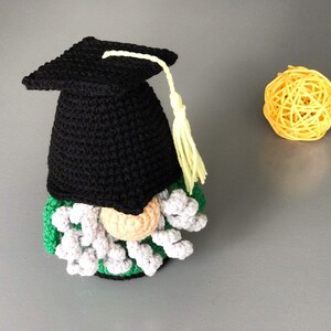 Graduate Gnome Pattern PDF Graduation Diy Gift Alumnus Gnome Graduate ...