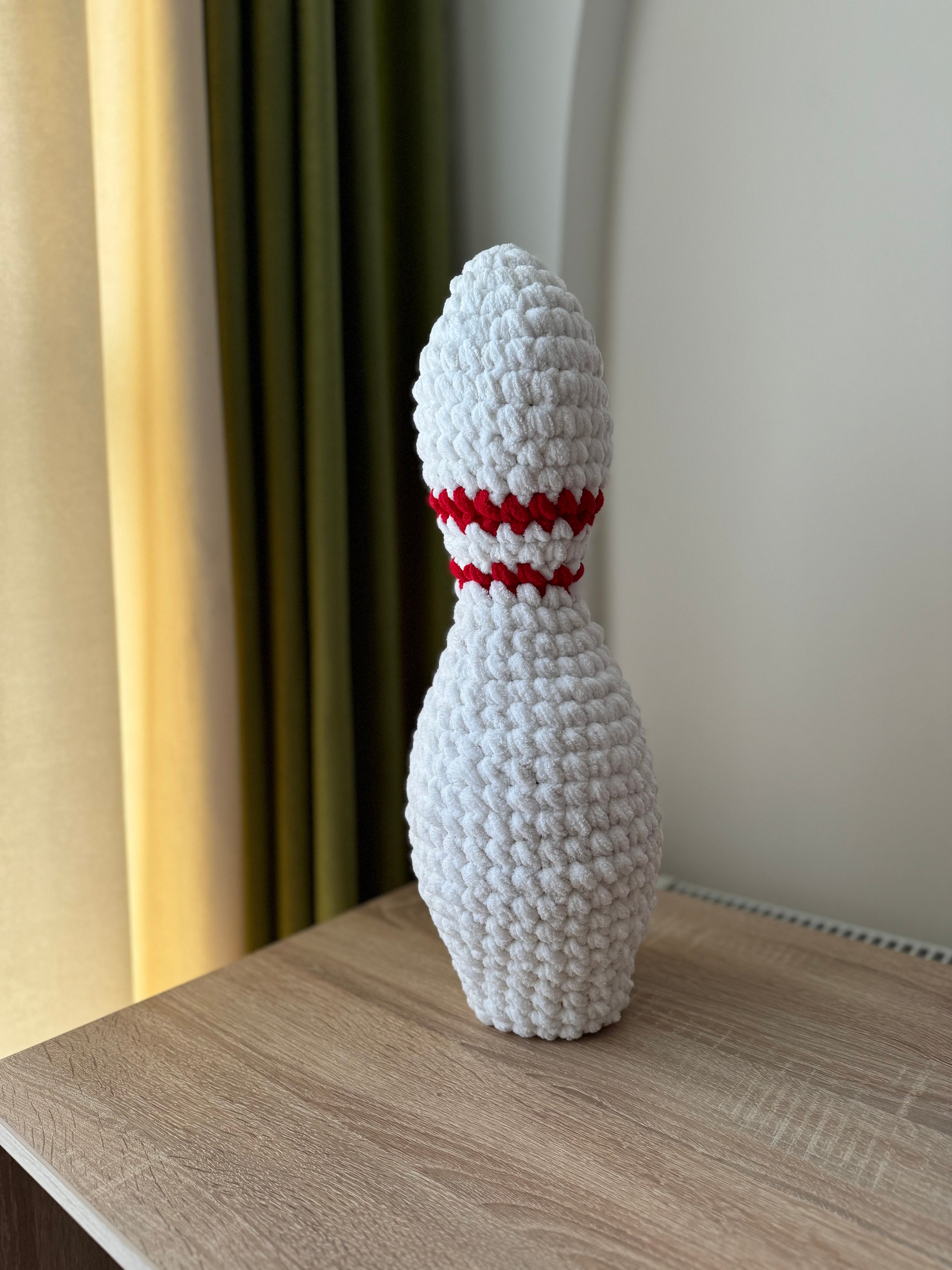 Giant Bowling Pin Crochet Pattern PDF Amigurumi Bowling Pin Giant Toys ...