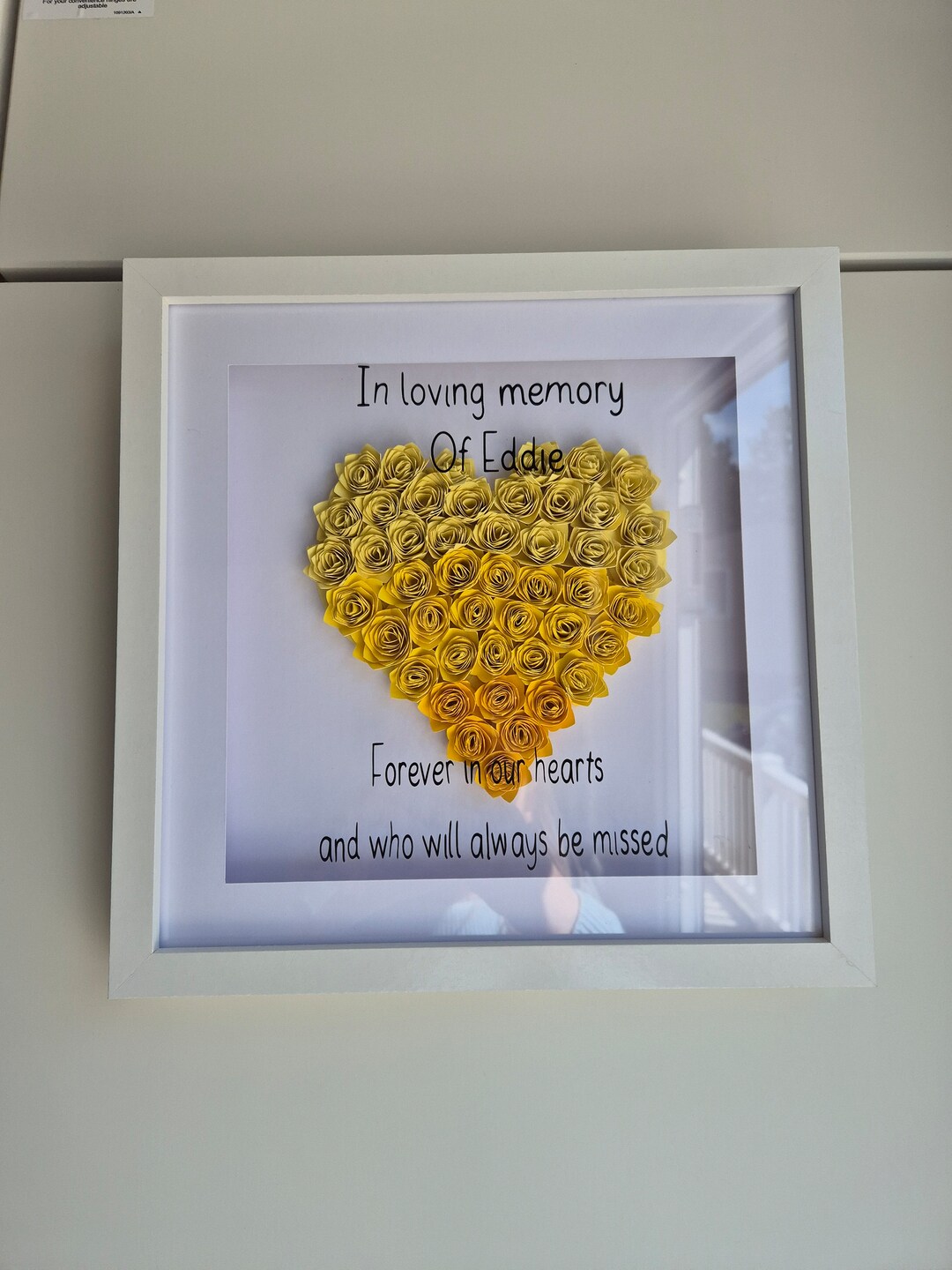 Light up in Loving Memory of Shadow Box - Etsy
