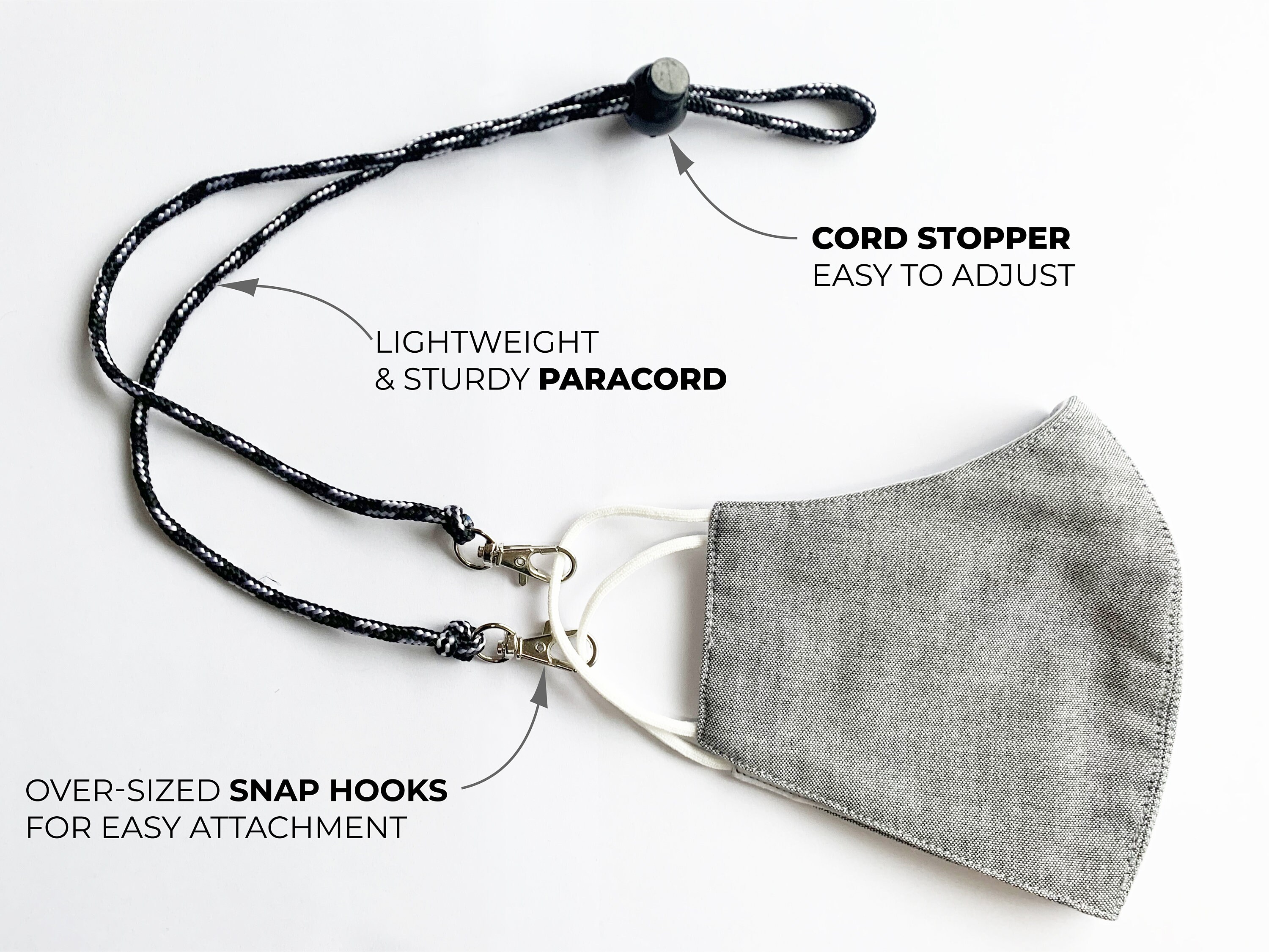 PACK OF 5 Face mask Lanyard Mask Holder Mask Lanyard Kids | Etsy