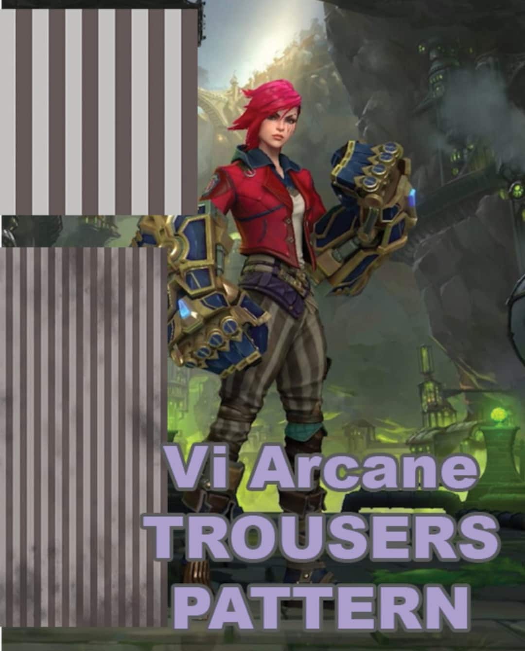 ARCANE VI - Trousers Print Pattern - Etsy