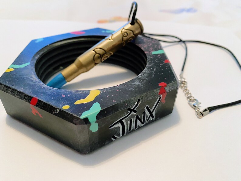 JINX BULLET NECKLACE League of Legends - Etsy