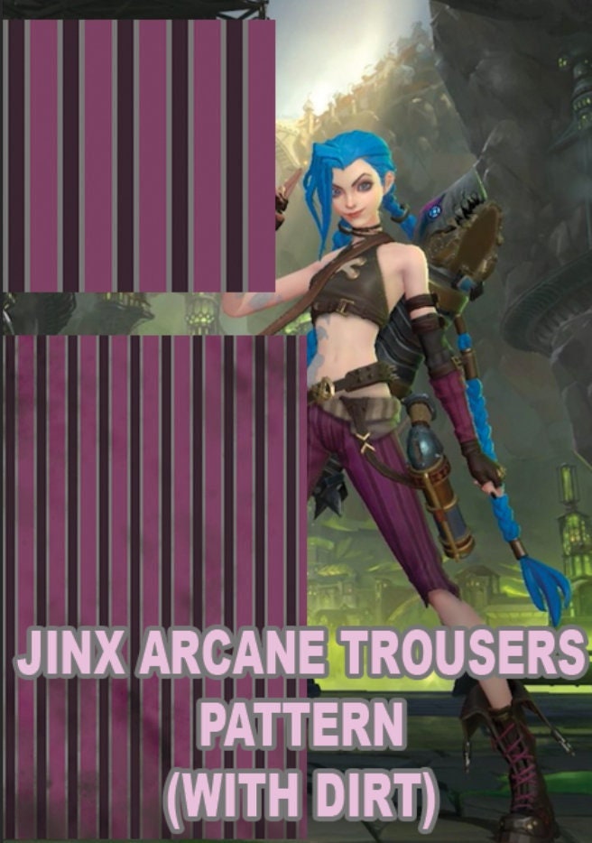 ARCANE JINX Trousers Print Pattern | Etsy