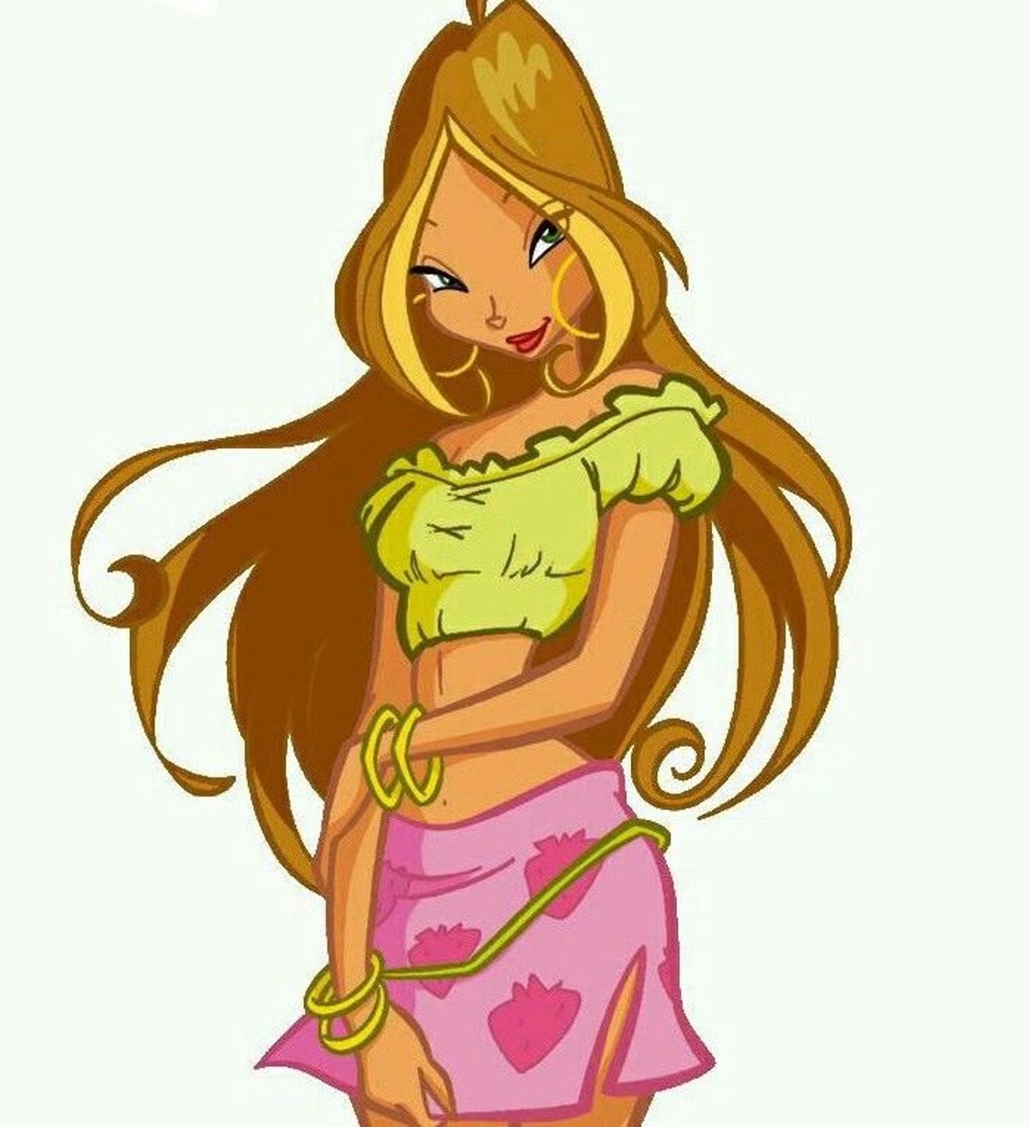 FLORA Winx Strawberry Pink SKIRT PATTERN - Etsy