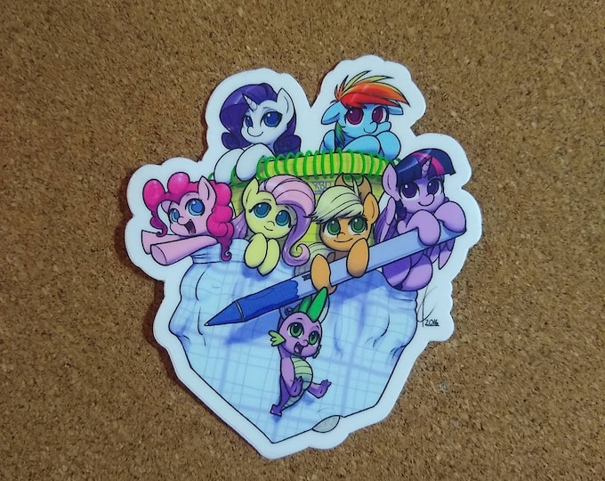 MLP/ Pony Sticker Mix Sticker, Kawaii Sticker, Laptop Stickers, Kids ...