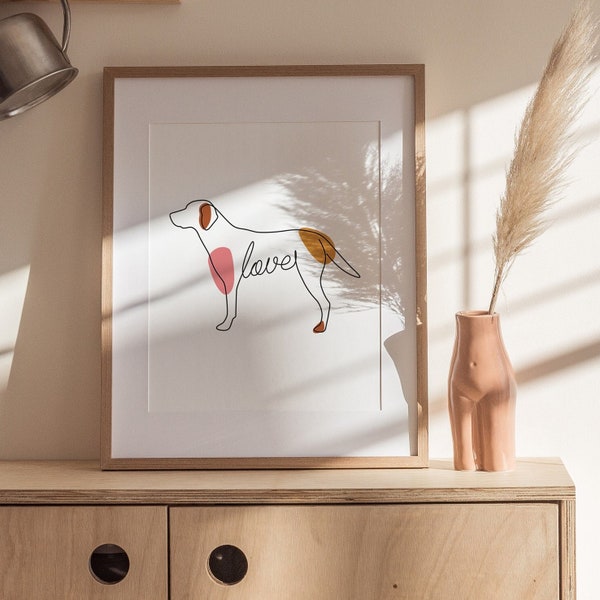 Labrador Retriever Line Drawing - Etsy