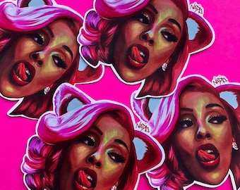 Doja Cat Sticker | Etsy