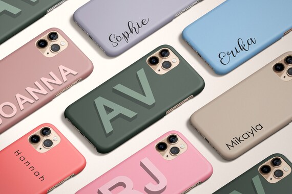 Personalized Custom Initial Monogram Name Phone Case for - Etsy