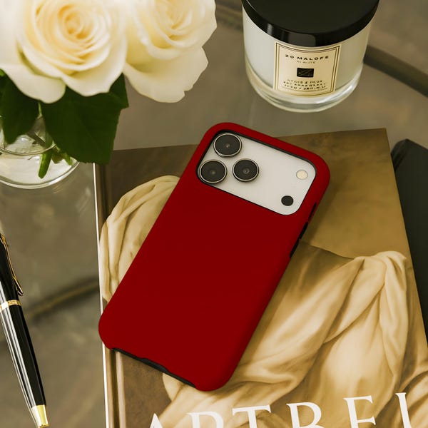 S22 Case Dark Red - Etsy