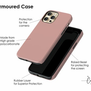 Rosy Brown Nude Coffee Beige Aesthetic Phone Case Google Pixel 9 8 7 ...