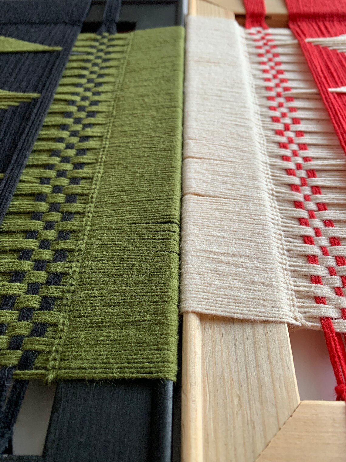 Handcraft Woven Frame, Modern Wall Art, Wall Decor, Modern Macrame - Etsy