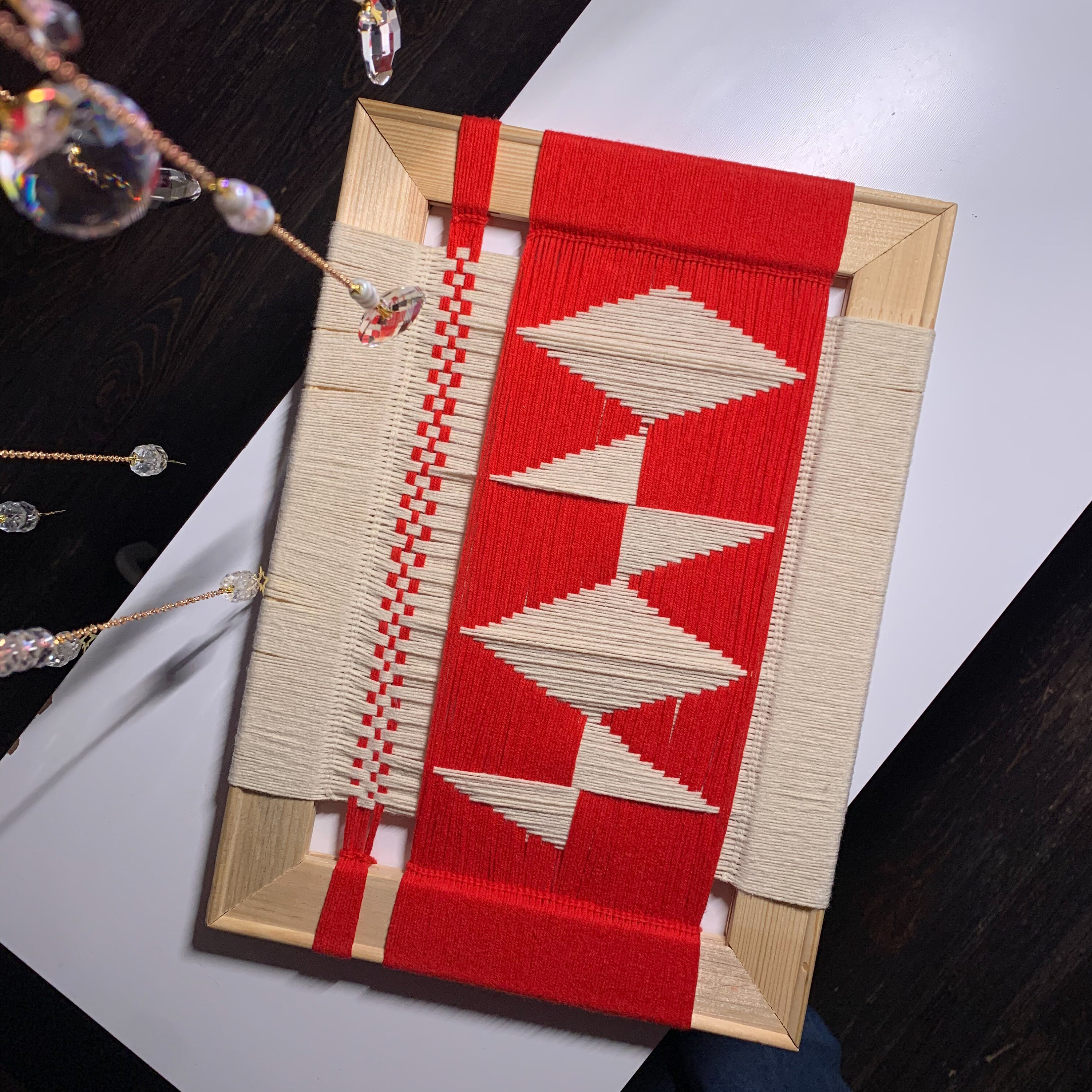 Handcraft Woven Frame, Modern Wall Art, Wall Decor, Modern Macrame - Etsy