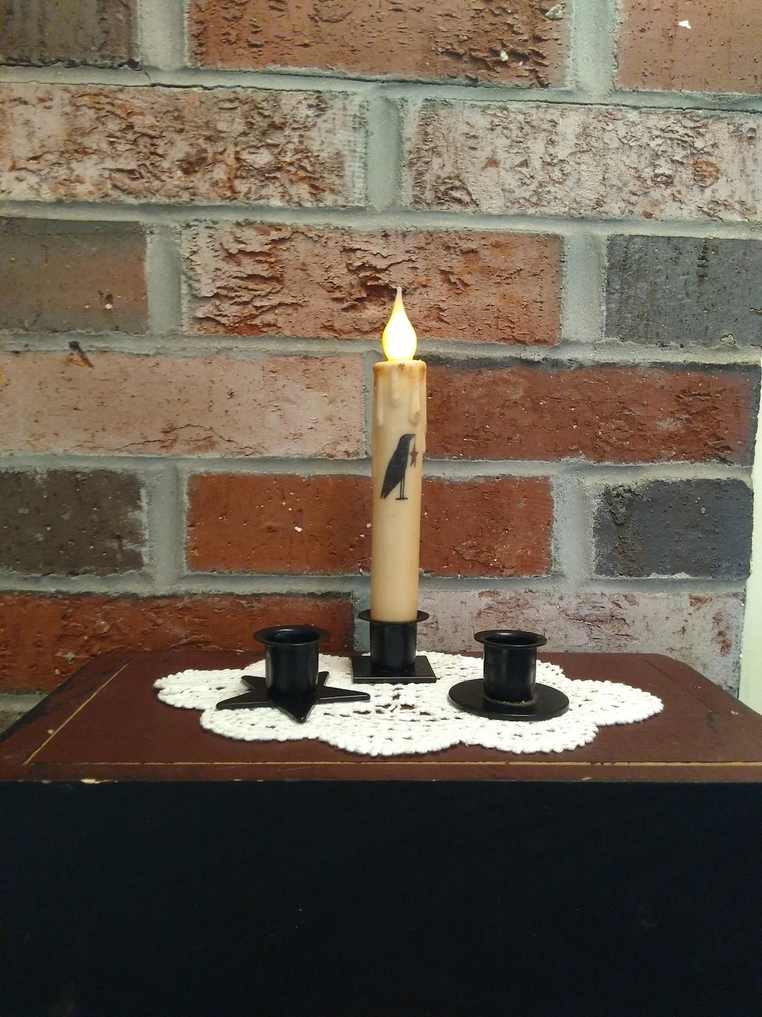 Timer Candle, Primitive Candle, Fall Window Candle,battery Operated ...