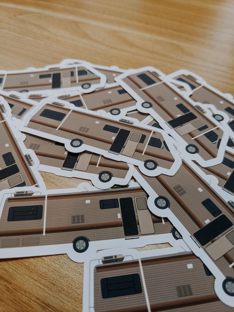 Breaking Bad Van RV Sticker Sticker Vinyl Sticker - Etsy