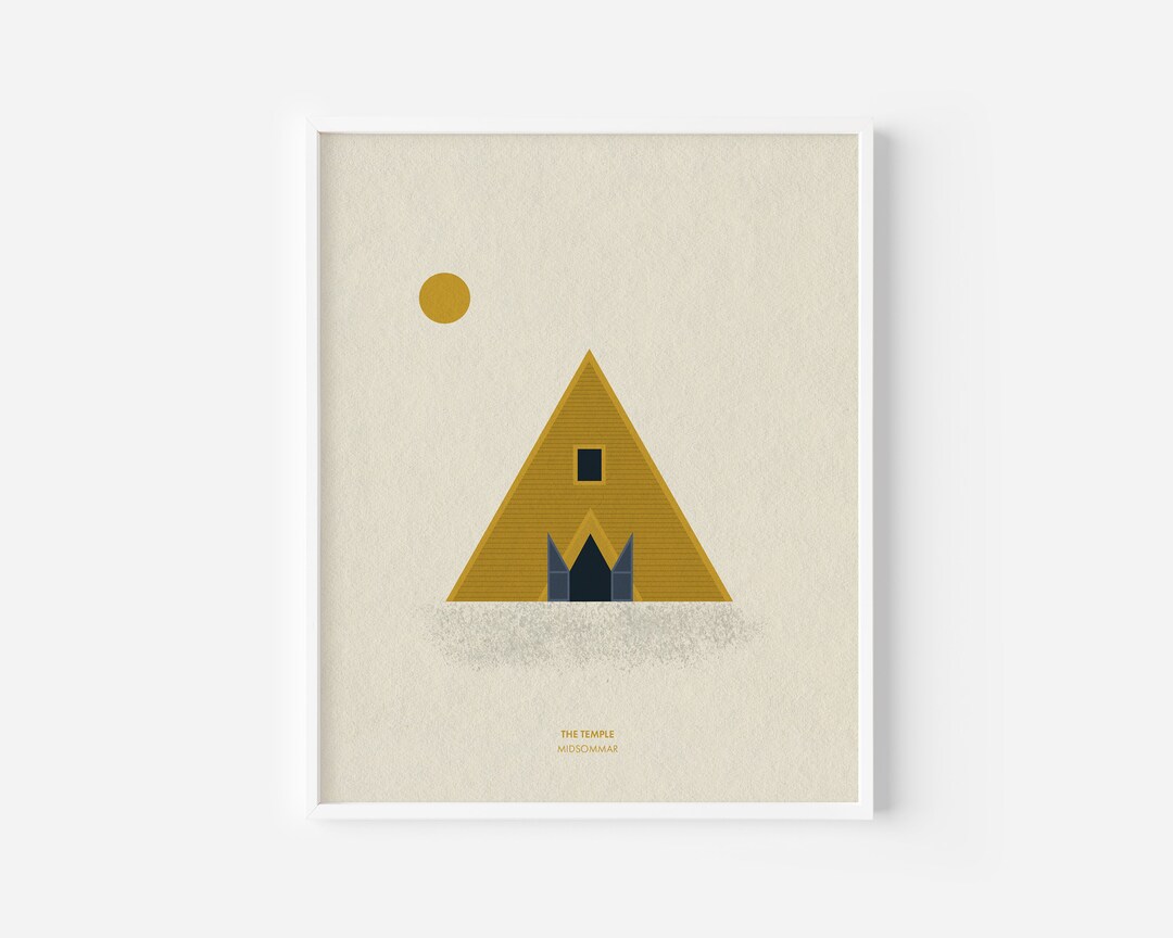 Midsommar, Illustration, Temple, Midsommar Movie, Film Art, Ari Aster ...