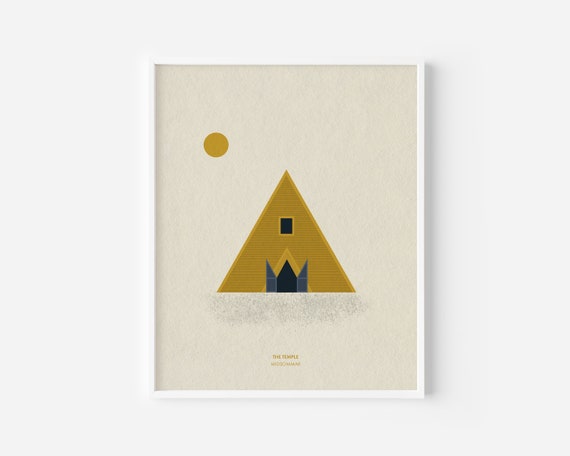 Midsommar Illustration Temple Midsommar Movie Film Art - Etsy