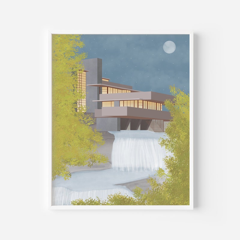 Fallingwater - Etsy