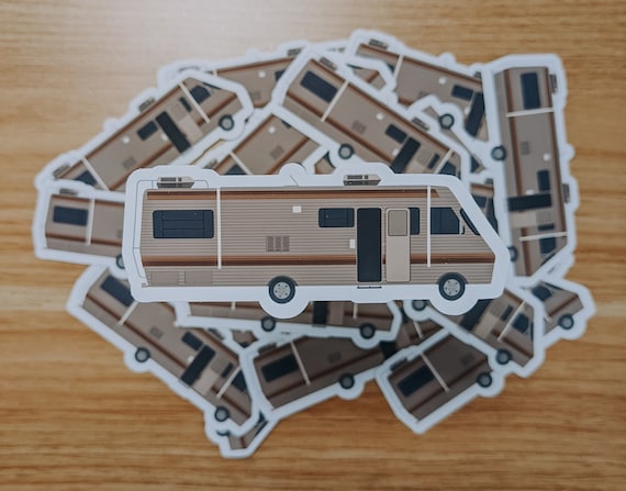 Breaking Bad Van RV Sticker Sticker Vinyl Sticker - Etsy
