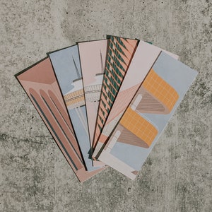 Architecture Bookmark, Bookmark, Illustrations, Architecture ...