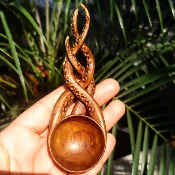 Wooden Octopus - Etsy